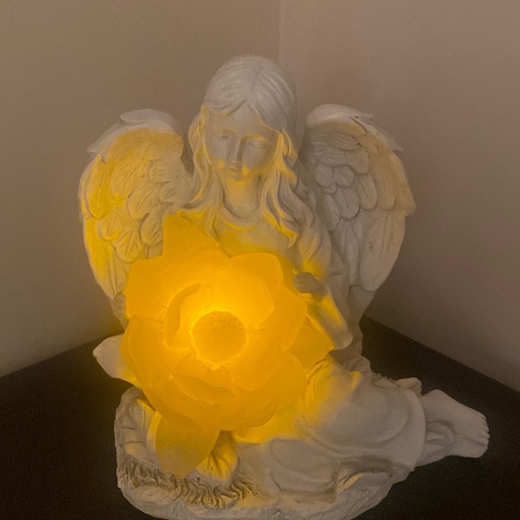 Accents | Angel With Light Up Flower | Poshmark